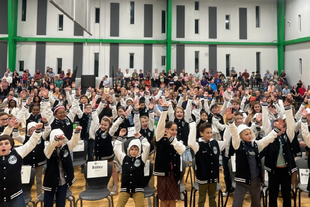 BASIS Baton Rouge Celebrate Students With Jacket Ceremony